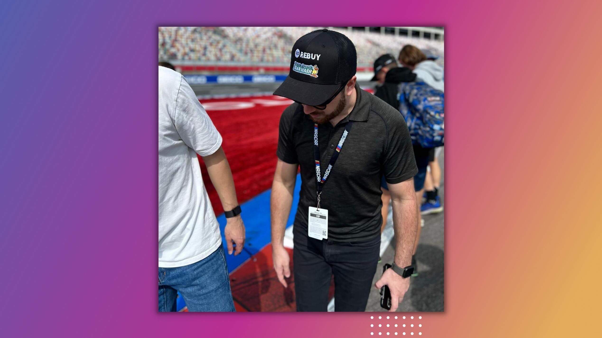 New Partnership: Rebuy Sponsors Out NASCAR Driver Zach Herrin